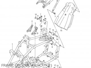 Suzuki LT-R450 QUAD RACER 2008 (K8) USA (E03) QUADRACER QUAD-RACER ...