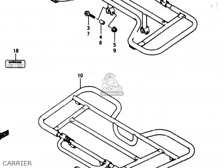 Suzuki LT230E 1987 (H) parts lists and schematics
