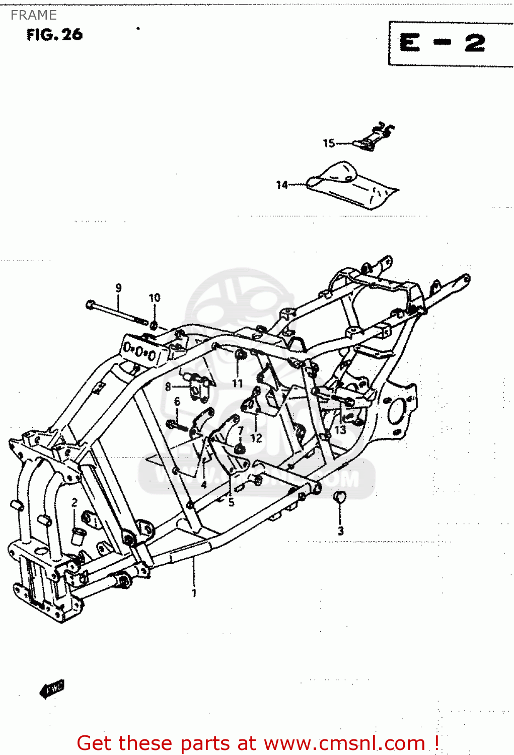 Suzuki Suzuki LT250EF 1985 (F2) parts lists and schematics