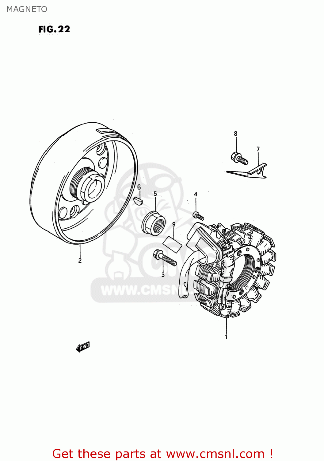 Suzuki LT-4WD QUAD RUNNER 1987 (H) USA (E03) QUADRUNNER QUAD-RUNNER ...