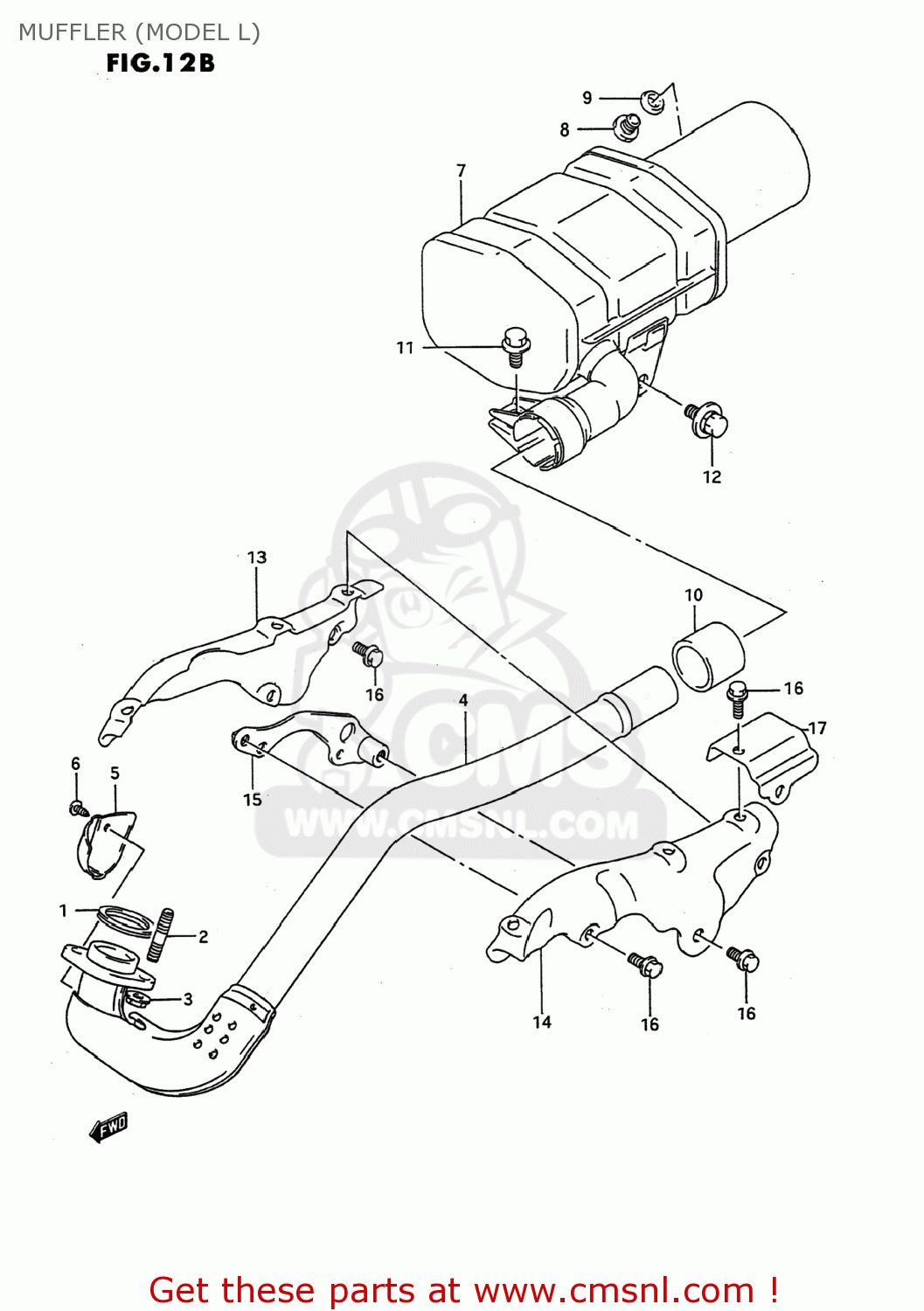 Suzuki LT-4WD QUAD RUNNER 1987 (H) USA (E03) QUADRUNNER QUAD-RUNNER ...