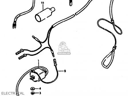 Suzuki LT50 1984 (E) parts lists and schematics
