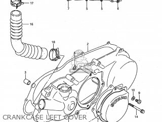 Suzuki LT80 1990 (L) USA (E03) parts lists and schematics