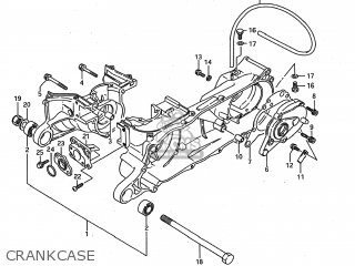 Suzuki LT80 1990 (L) USA (E03) parts lists and schematics