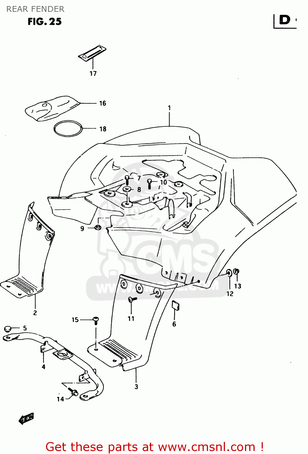 Suzuki LT80 1997 (V) parts lists and schematics