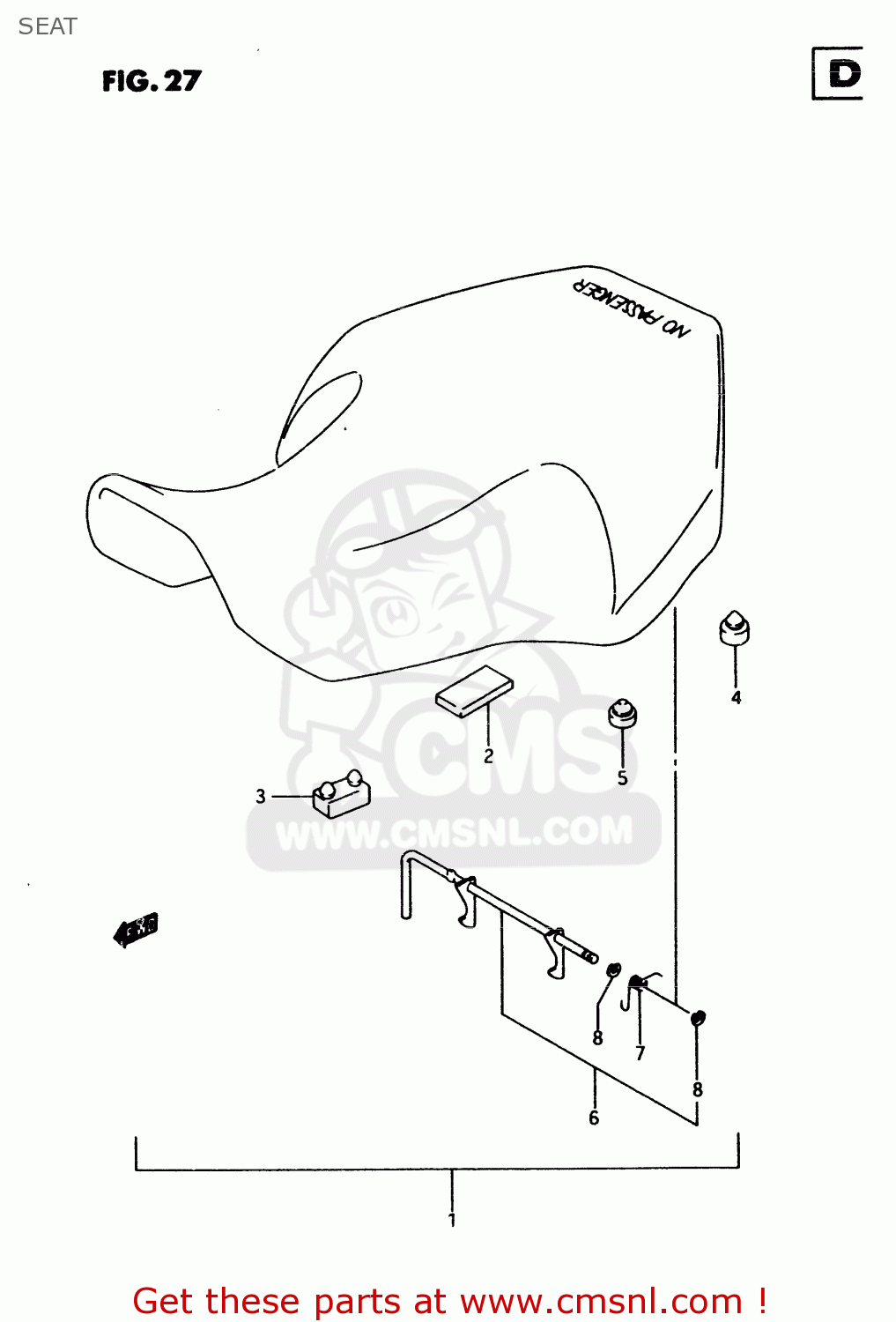 Suzuki LT80 1997 (V) parts lists and schematics
