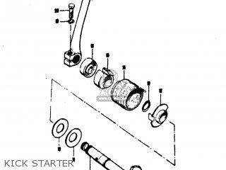 Suzuki MT50 TRAILHOPPER 1973 (K) USA (E03) parts lists and schematics