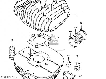 Suzuki PE175 1982 (Z) parts lists and schematics