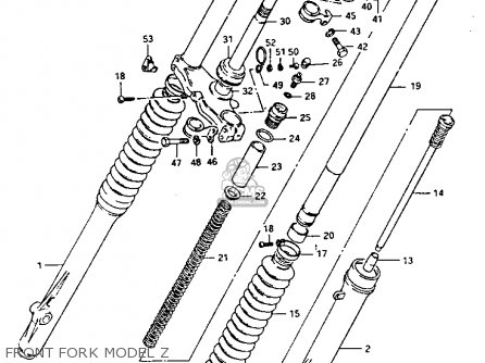 Suzuki PE175 1982 (Z) parts lists and schematics