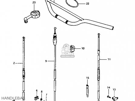 Suzuki PE175 1982 (Z) parts lists and schematics