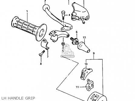 Suzuki PE175 1982 (Z) parts lists and schematics