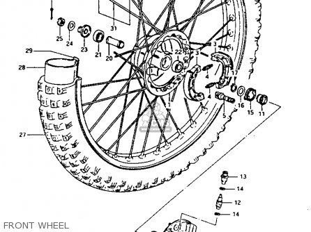 Suzuki PE175 1983 (D) parts lists and schematics