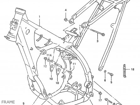 Suzuki Suzuki RM250 2000 (Y) parts lists and schematics