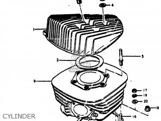 Suzuki RM370 1977 (B) USA (E03) parts lists and schematics