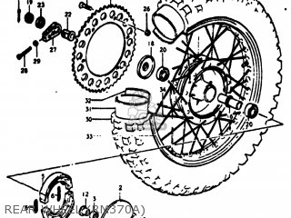 Suzuki RM370 1977 (B) USA (E03) parts lists and schematics
