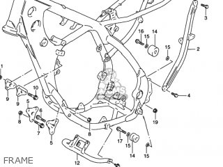 Suzuki RMX250 1998 (W) USA (E03) parts lists and schematics