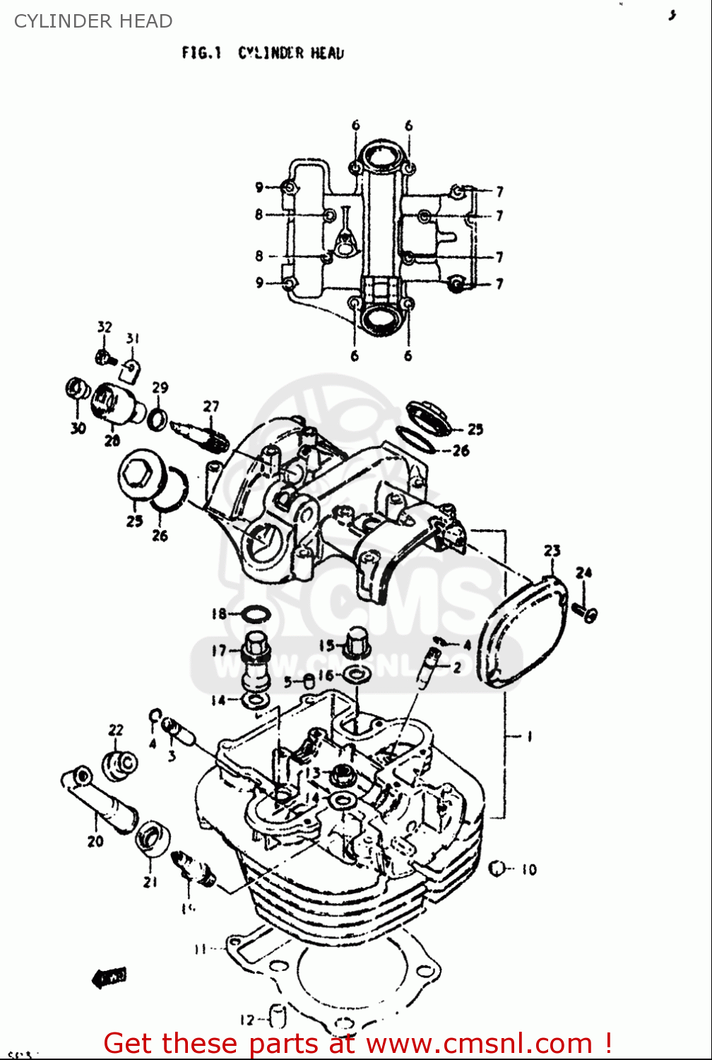 Suzuki SP370 1978 1979 (C) (N) USA (E03) parts lists and schematics