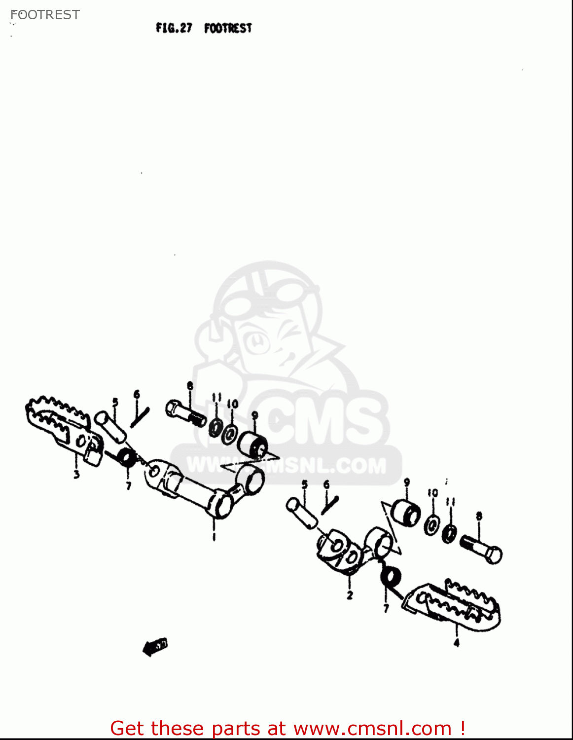 Suzuki SP370 1978 1979 (C) (N) USA (E03) parts lists and schematics