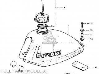 Suzuki SP500 1981 (X) USA (E03) parts lists and schematics