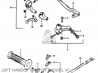 Suzuki SP500 1982 (Z) USA (E03) parts lists and schematics