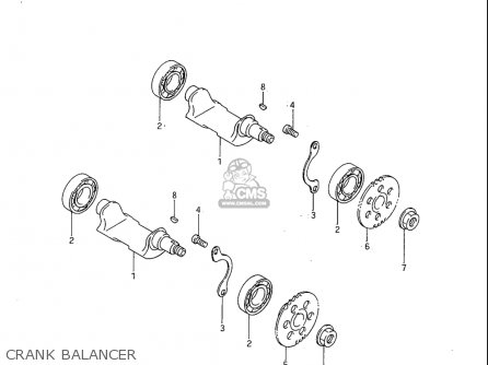 Suzuki SP600 1985 (F) USA (E03) parts lists and schematics