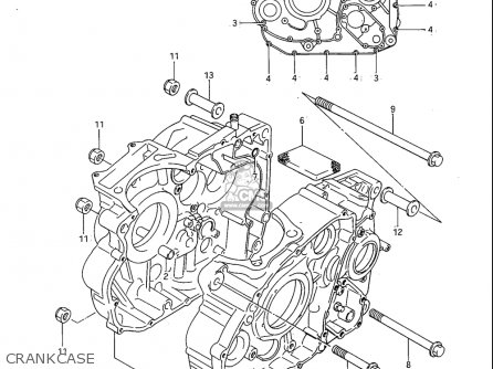Suzuki SP600 1985 (F) USA (E03) parts lists and schematics