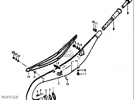 Suzuki TS185 1971 1972 (R) (J) USA (E03) parts lists and schematics