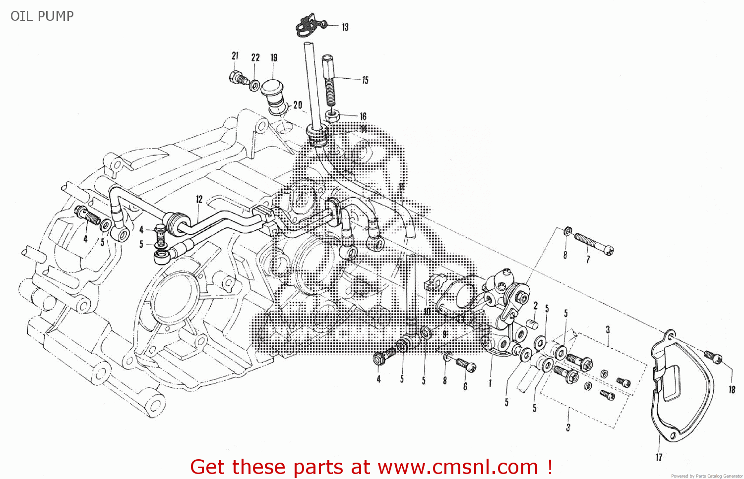 Suzuki TS90 OIL PUMP - buy original OIL PUMP spares online