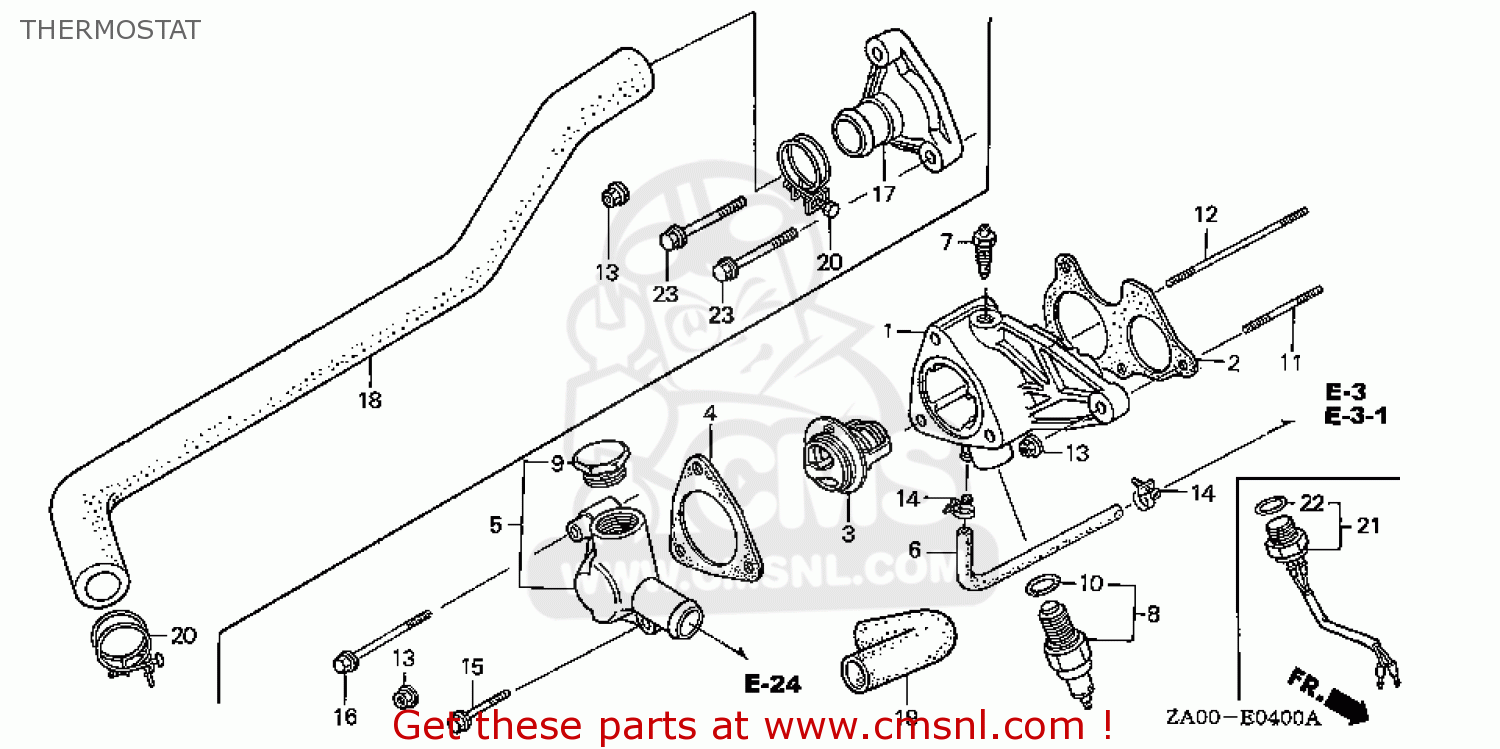 CASE COMP,THERMO. for GX360K1\D1\18ZA01E6 - order at CMSNL