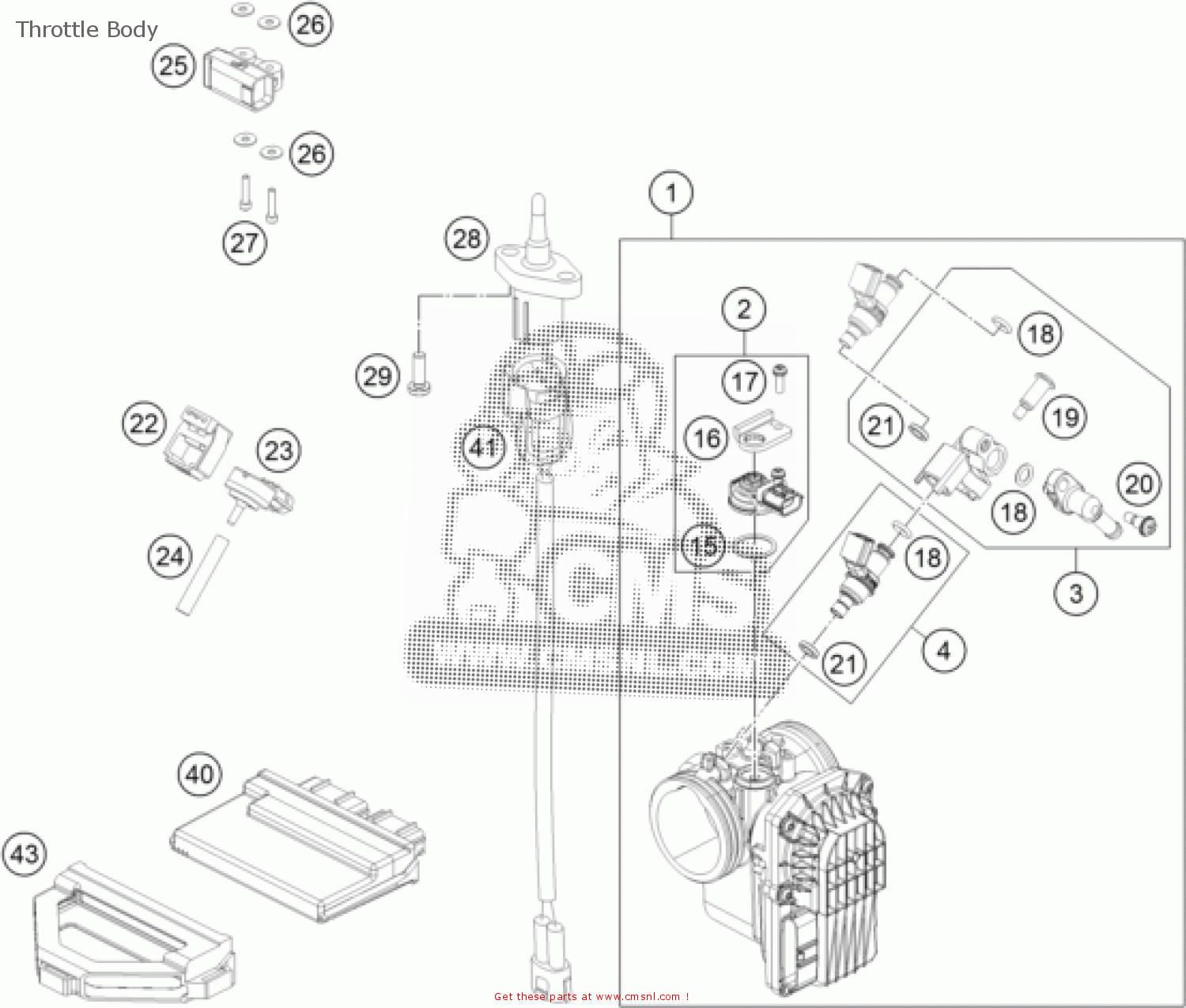 FUEL INJECTOR ASSY SET for 690 SMC R US 2020 - order at CMSNL