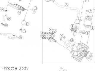 RUBBER COWL PAD for 390 Adventure, orange - CKD CO 2020 - order at CMSNL