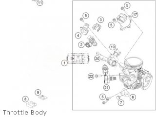 FUEL INJECTOR for 390 Adventure, orange - CKD CO 2020 - order at CMSNL