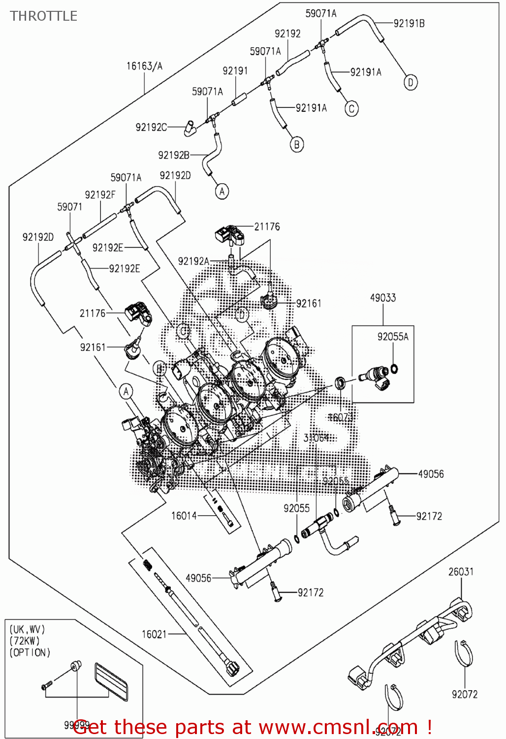 490330034: Nozzle-injection Kawasaki - buy the 49033-0034 at CMSNL