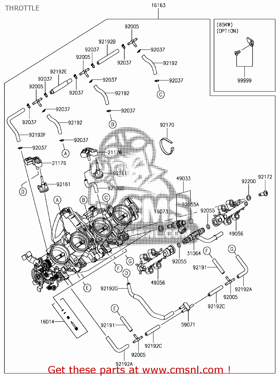 921921804: Tube,3.5x7.5x115 Kawasaki - buy the 92192-1804 at CMSNL
