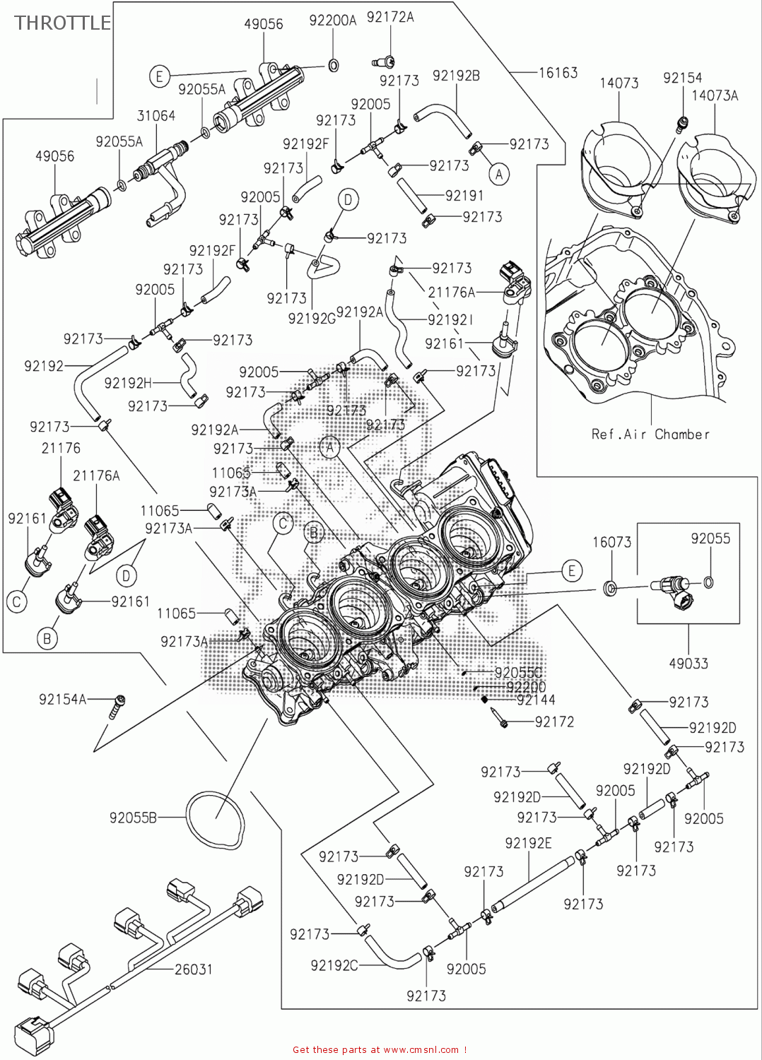211760937: Sensor,pressure Kawasaki - buy the 21176-0937 at CMSNL