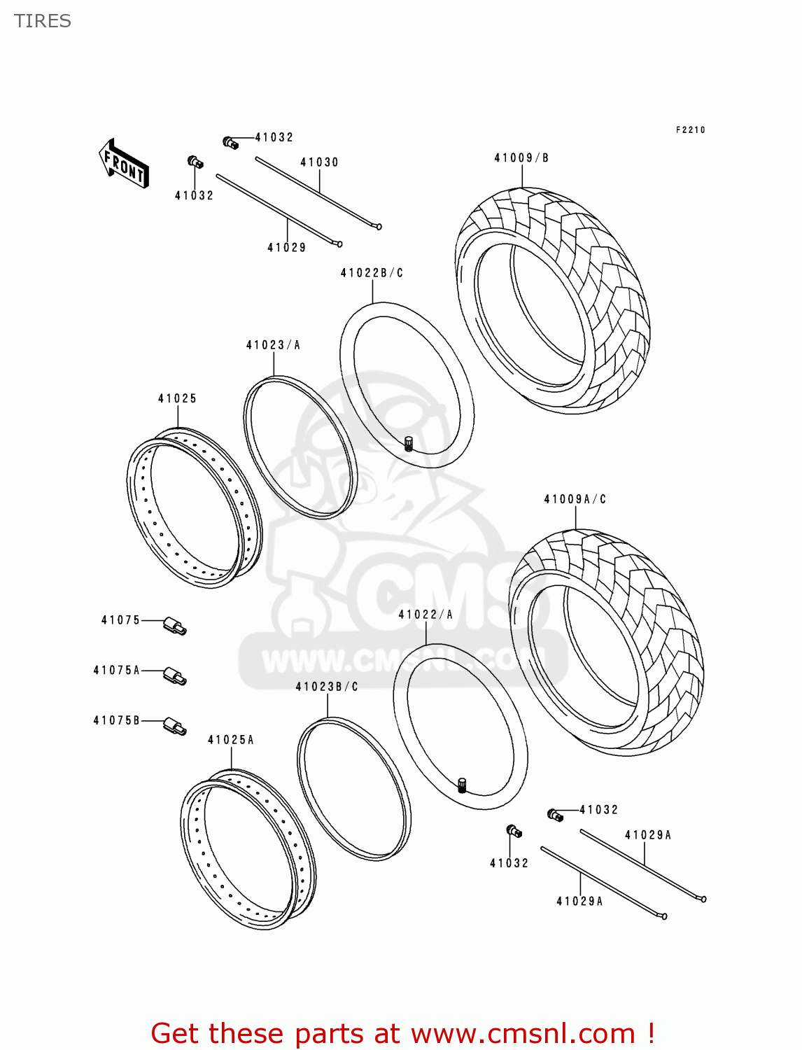 410231118: Band-rim,x-16c(bs) Kawasaki - buy the 41023-1118 at CMSNL