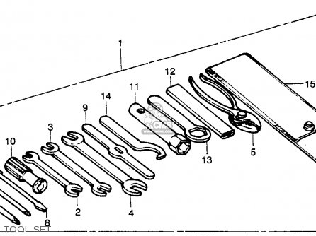 89010375000: Tool Assy Honda - buy the 89010-375-000 at CMSNL