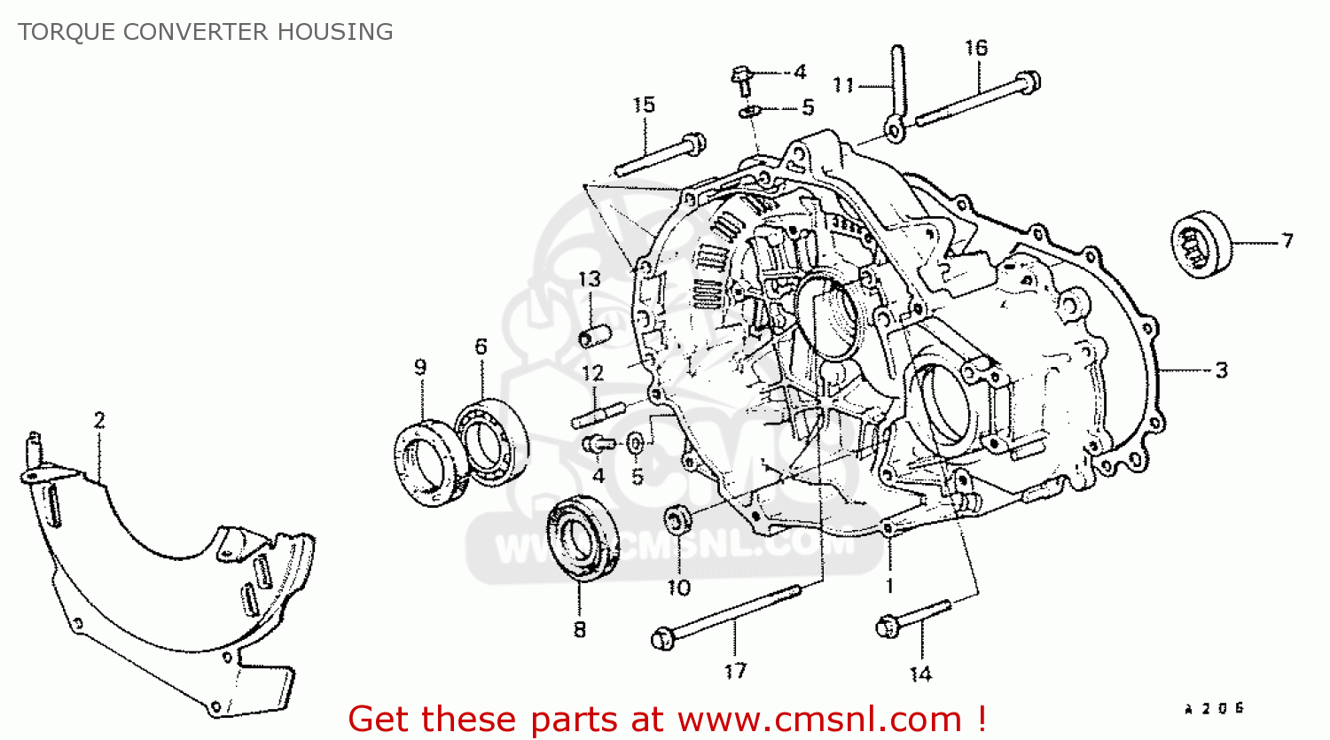 23225PA9000: Plate,oil,guide Honda - buy the 23225-PA9-000 at CMSNL