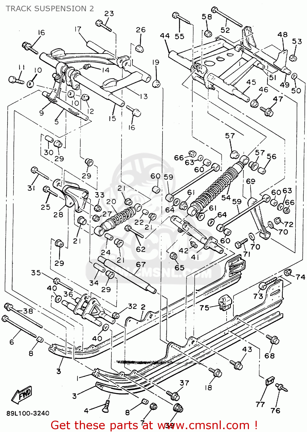89L4742110XX: Sliding Runner 1 Yamaha - buy the 89L-47421-10-XX at CMSNL