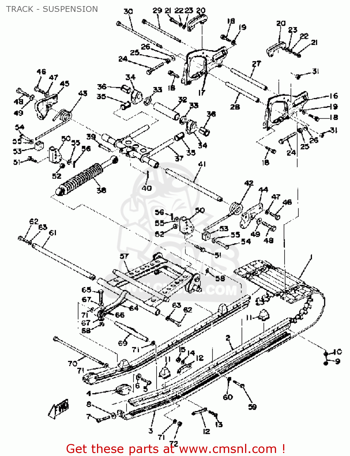 8904711000: Track Asy Yamaha - buy the 890-47110-00 at CMSNL