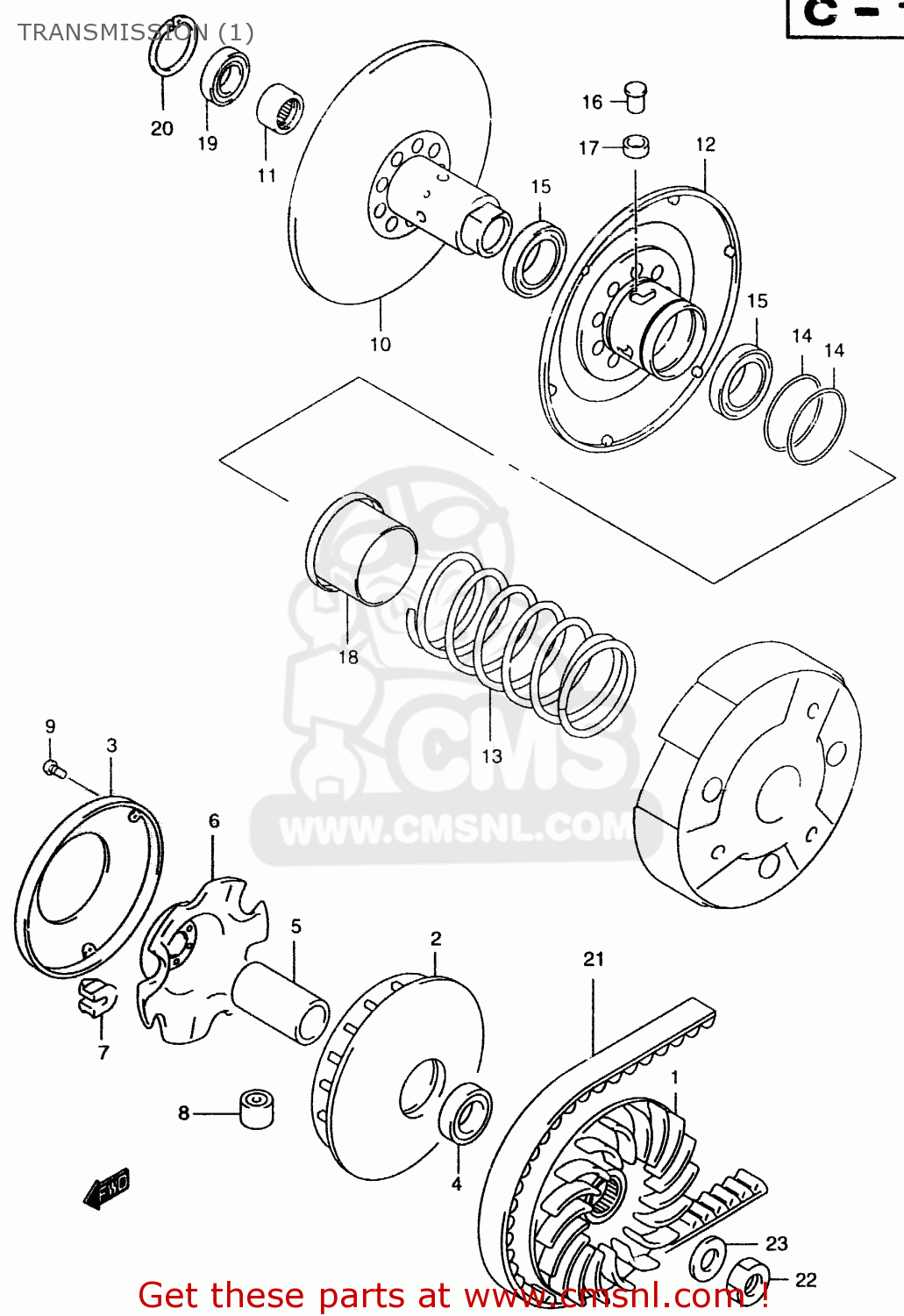 2124814F00: Pin,movable Dr Suzuki - buy the 21248-14F00 at CMSNL