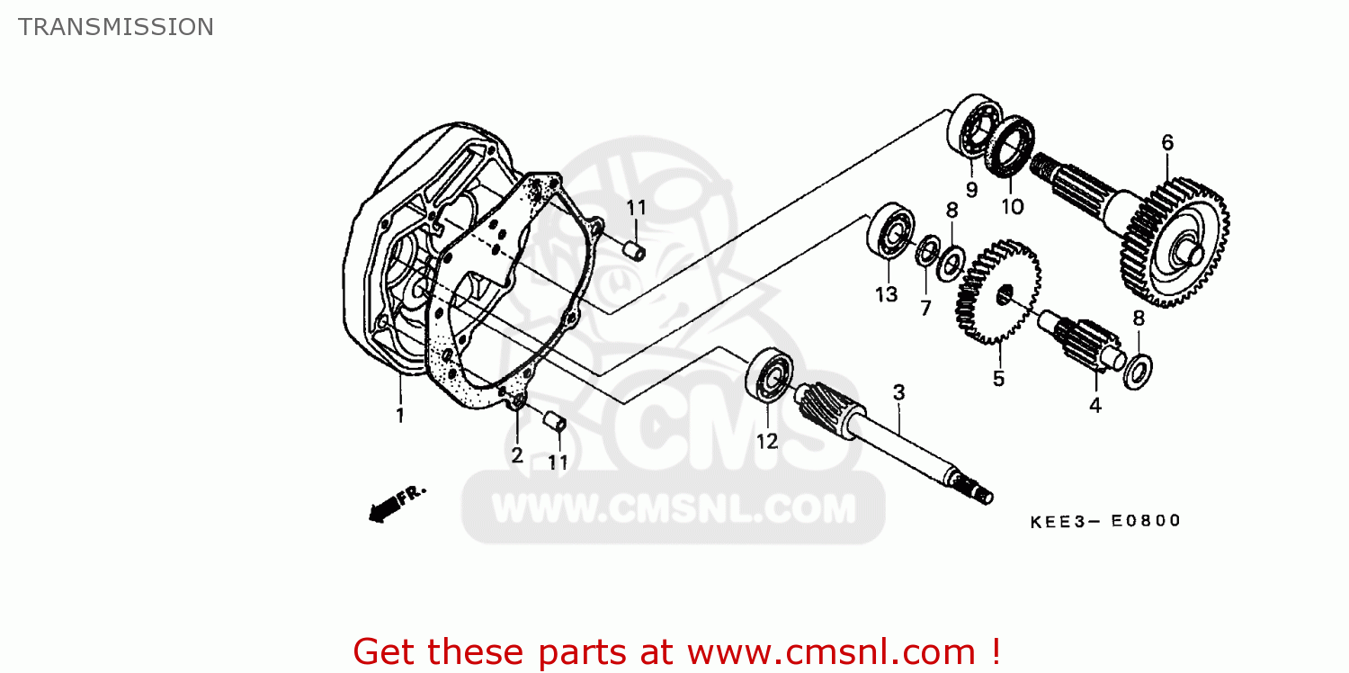 23430KEE630: Gear Comp,final Honda - buy the 23430-KEE-630 at CMSNL