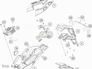 WASHER DIN 125 A -8.4 for 790 Adventure, white EU 2020 - order at CMSNL