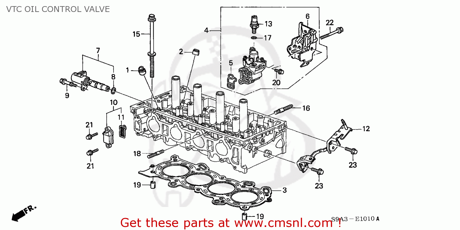15830RBB003: Valve Assy,vtc Oi Honda - buy the 15830-RBB-003 at CMSNL