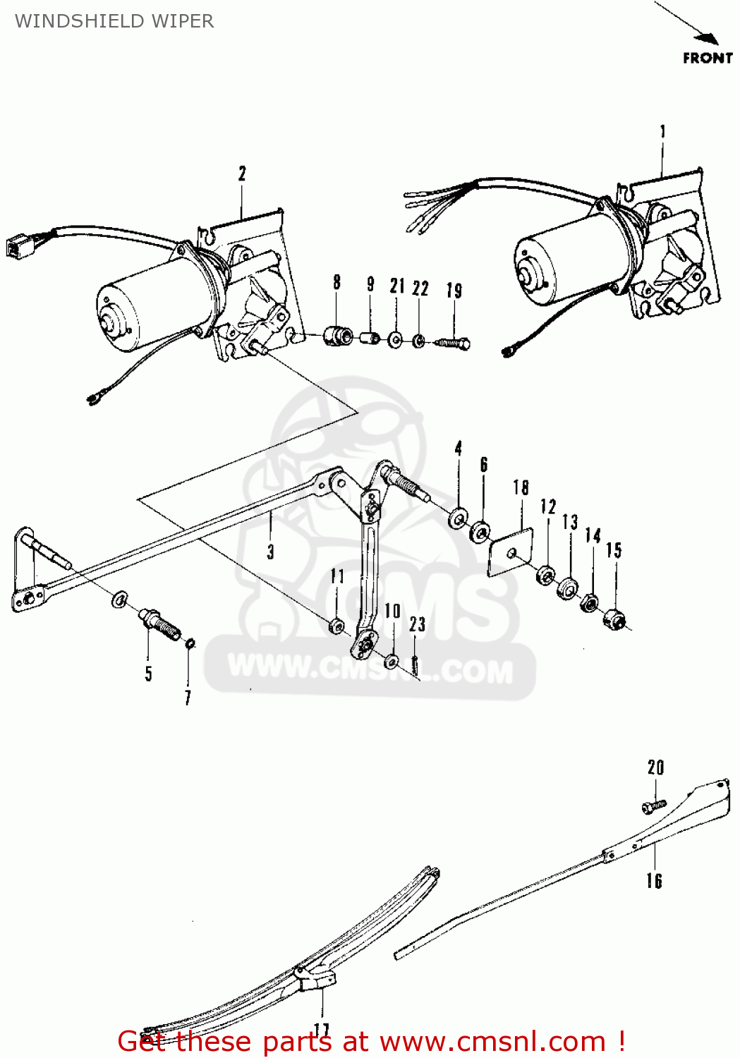 70105538310: Plate, Wiper Arm Shaft Honda - buy the 70105-538-310 at CMSNL