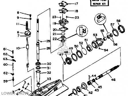 Yamaha 40K/EK/ETK 1985 parts lists and schematics
