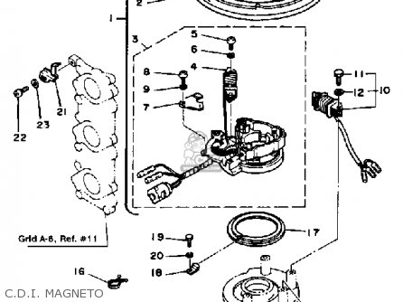Yamaha 40SN 40LN 40ESN 40ELN 1984 parts lists and schematics