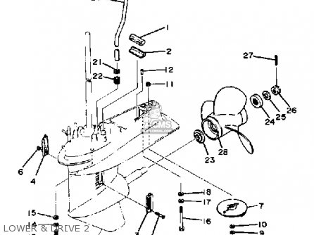 Yamaha 40SN 40LN 40ESN 40ELN 1984 parts lists and schematics