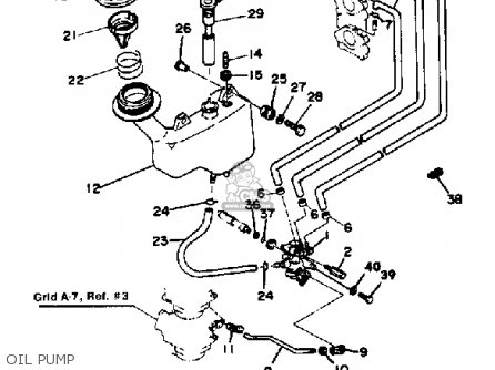 Yamaha 40SN 40LN 40ESN 40ELN 1984 parts lists and schematics