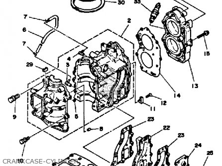 Yamaha 9.9H/15H 1986-1989 parts lists and schematics